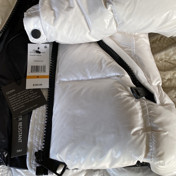 SAM. | Jackets & Coats | Nwt Sam Freestyle Snow Down Puffer Jacket S ...